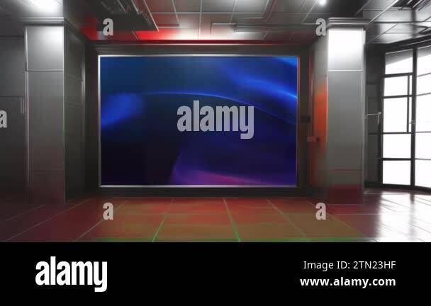 Interactive Virtual TV Studio: Captivating Set for Dynamic Multimedia ...