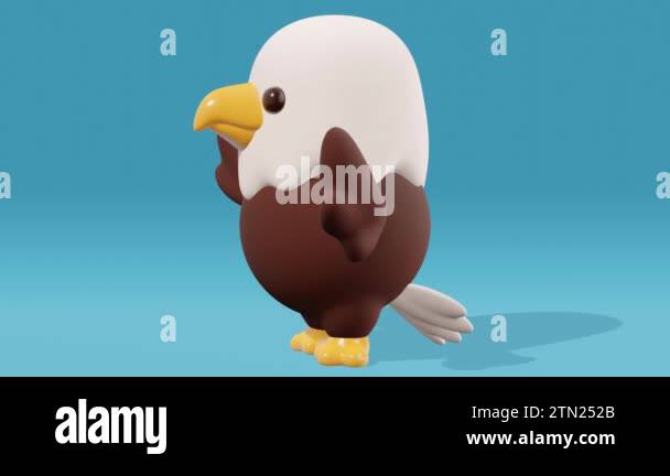 Cartoon eagle background Stock Videos & Footage - HD and 4K Video Clips ...