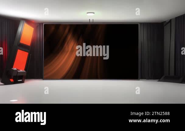 Virtual Talk Show Set Background Loop for Engaging and Interactive ...