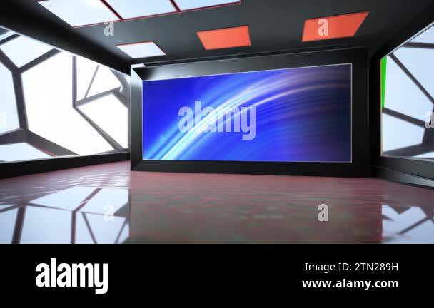 Interactive Virtual TV Studio: Captivating Set for Dynamic Multimedia ...