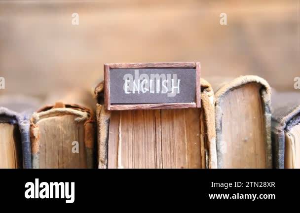 English tag text written Stock Videos & Footage - HD and 4K Video Clips ...