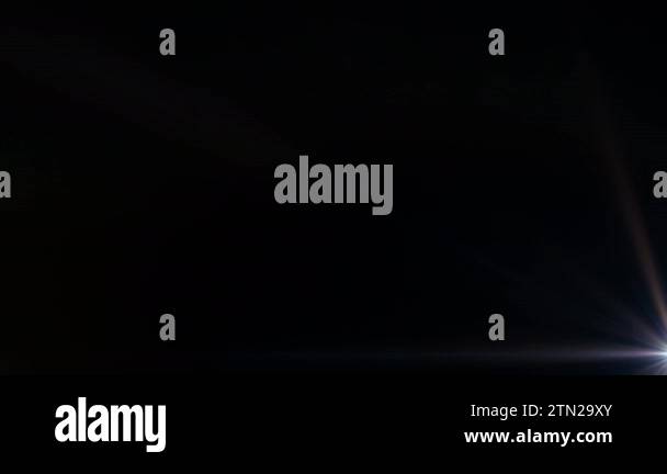Loop glow white optical lens flares rays light . 4K beautiful white ...