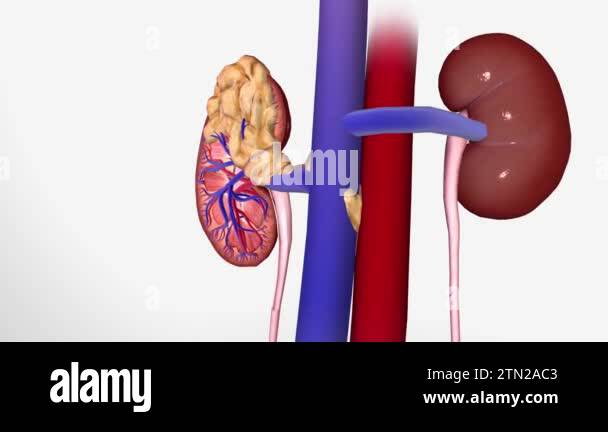 Stage IV kidney cancer. has spread beyond the layer of fatty tissue ...
