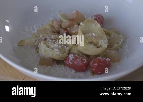 Conchiglie pasta shells parmesan Stock Videos & Footage - HD and 4K ...