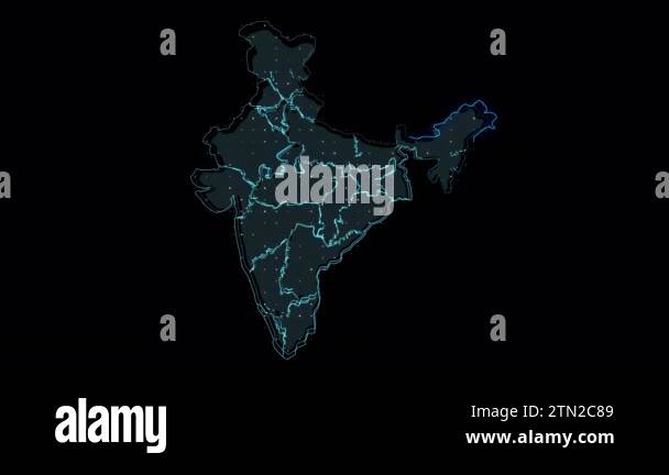 Country india map Stock Videos & Footage - HD and 4K Video Clips - Alamy