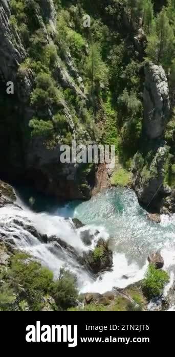 Set the perfect aerial background with cinematic shots of a magical ...