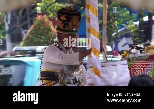 Tawur Agung Ceremony. This ceremony is a ceremony performed by Hindus ...