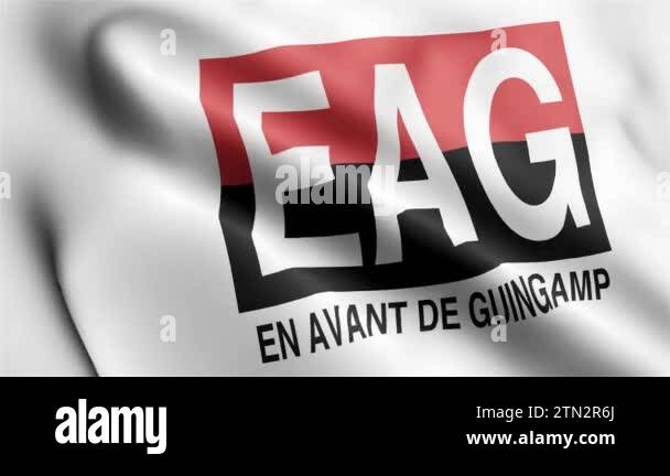 Guingamp Flag video waving in wind. Guingamp Flag Wave Loop waving in ...