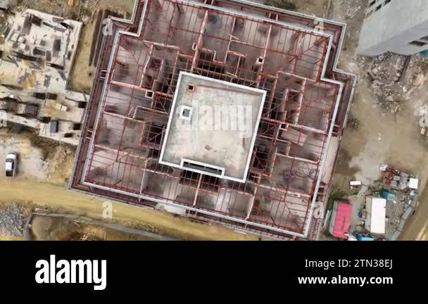 Embark on a visual journey as our cinematic drone captures the construction process, showcasing ...