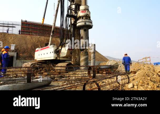 Drilling rig under construction Stock Videos & Footage - HD and 4K ...