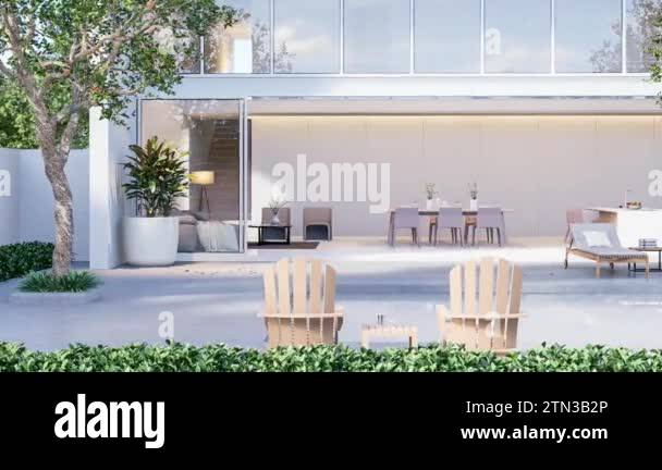 White render house building Stock Videos & Footage - HD and 4K Video ...