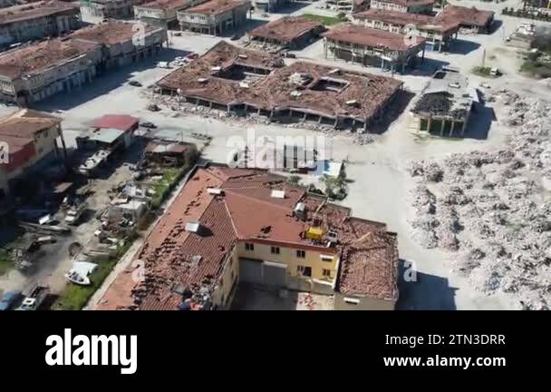 Turkey Earthquake - Hatay As a result of the 7.8 magnitude earthquake ...
