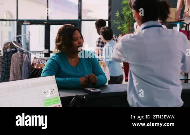 African woman at bank counter Stock Videos & Footage - HD and 4K Video ...