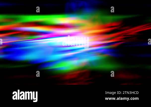 Prism flow rgb distort wavy pattern. 2D computer rendering pattern ...