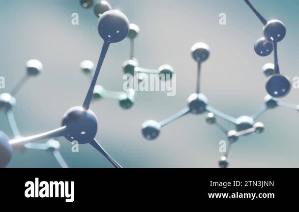 PFAS, forever chemicals, microplastics floating in water, 4k animation ...