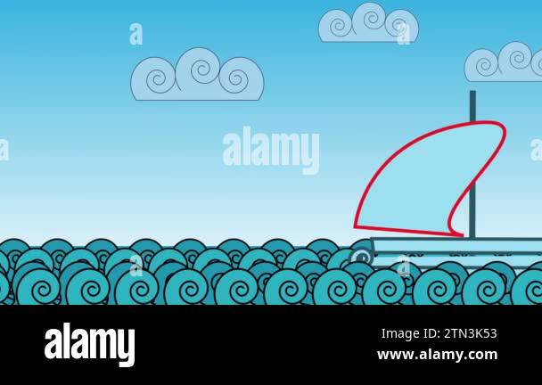 Ocean cartoon Stock Videos & Footage - HD and 4K Video Clips - Alamy