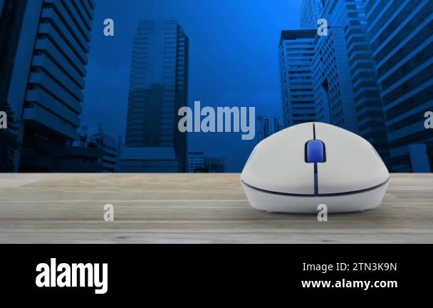 Cross shape with shield flat icon with wireless computer mouse on ...