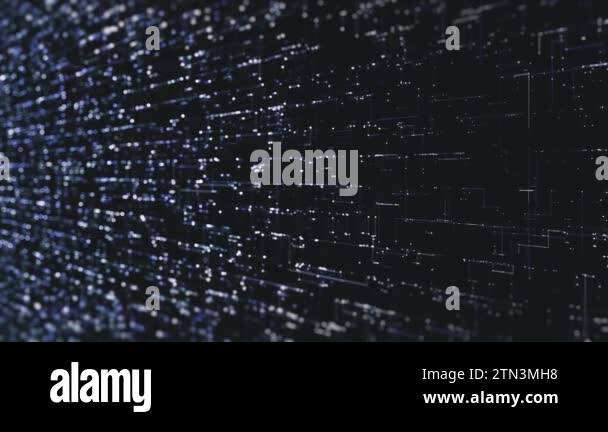 Abstract Digital Data Hitech Background/ 4k animation of an abstract ...