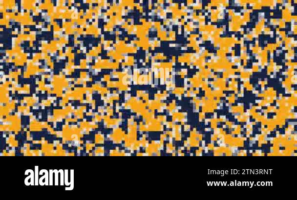 Animated multicolored pixel background. 4K resolution abstract pixel ...