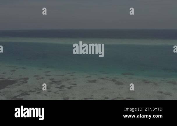 Beautiful views of the Maldives from a drone. Aerial photography of ...