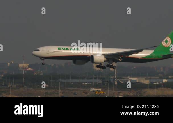 BANGKOK, THAILAND - MARCH 01, 2023: Boeing 777, B-16737 of EVA Air ...