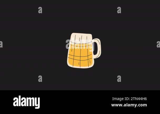 Beer glass cartoon vector Stock Videos & Footage - HD and 4K Video ...