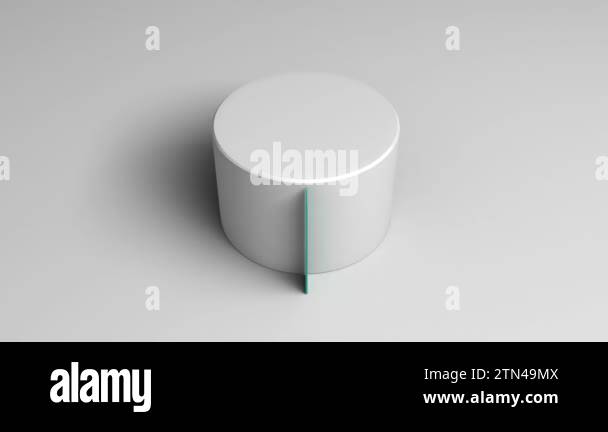 60 percent circle cylinder pie chart for presentation templete ...