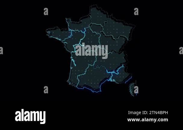 France map shape outline country Stock Videos & Footage - HD and 4K ...