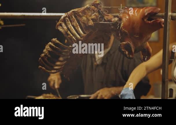 Roasted pig snout Stock Videos & Footage - HD and 4K Video Clips - Alamy
