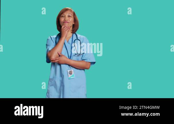 Licensed nurse offering pessimistic feedback to patient inquiry ...