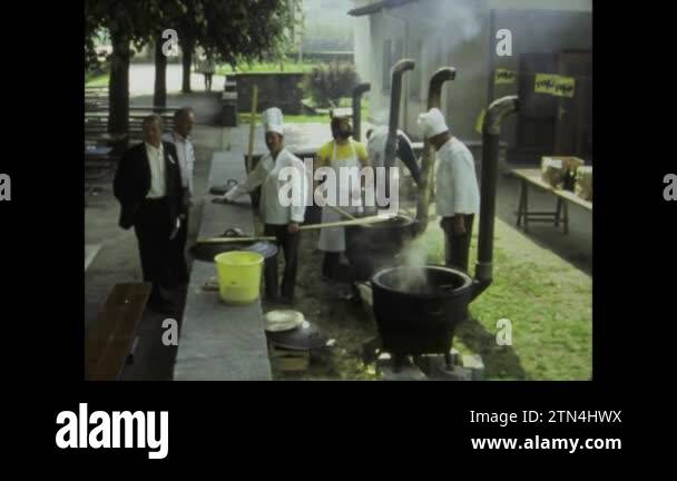 Bellinzona, Italy may 1975: Step into the past with this vintage video ...