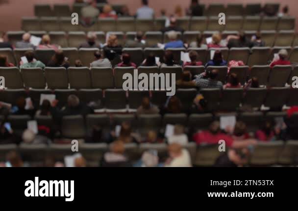 Group audience members in theatre Stock Videos & Footage - HD and 4K ...