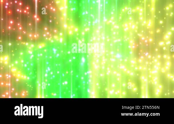 Light streak of colorful star blinking gradient background. 2D computer ...