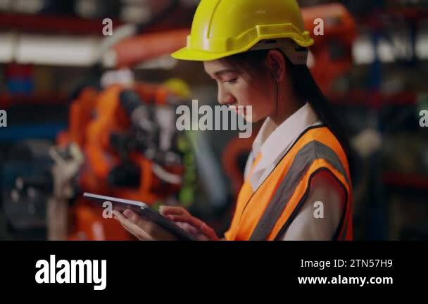 Portrait industrial worker engineer Stock Videos & Footage - HD and 4K ...