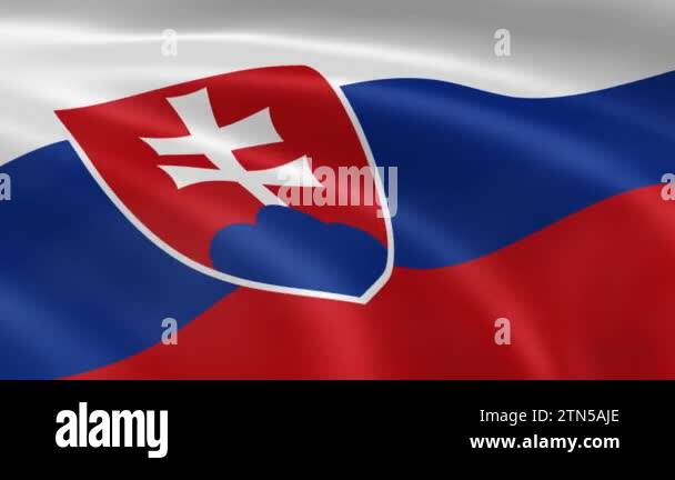 Slovak flag Stock Videos & Footage - HD and 4K Video Clips - Alamy