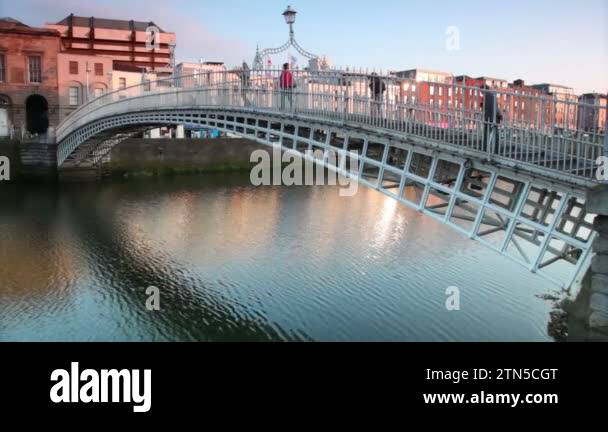 The Ha'penny Bridge , known later for a time as the Penny Ha'penny ...