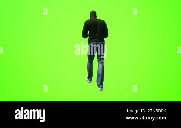 Black man talking and working while playing on mobile phone, realistic ...