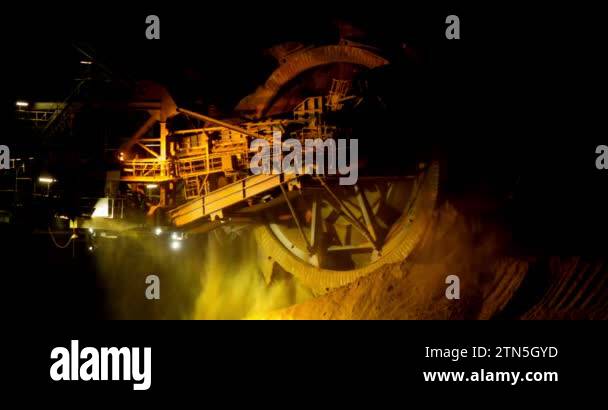 Giant mining machines Stock Videos & Footage - HD and 4K Video Clips ...