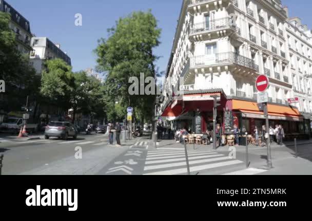 Paris corner cafe Stock Videos & Footage - HD and 4K Video Clips - Alamy