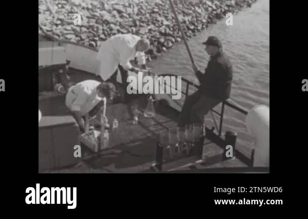 Berlin, Germany may 1959: Historic video from the 1950s showing the ...