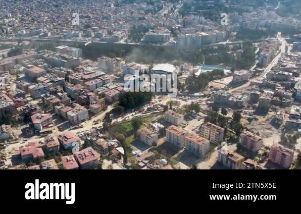 Turkey Earthquake - Hatay As a result of the 7.8 magnitude earthquake ...