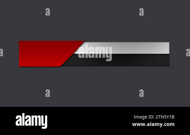 Colorful trendy minimalistic lower third in 4K 60fps. Animated 4K lower ...