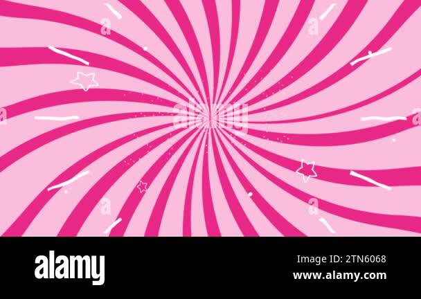 Anime background, cartoon circle pink color, cartoon background Stock ...