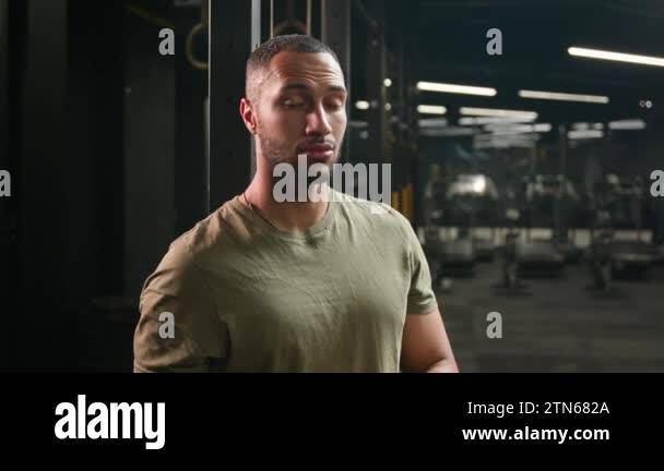Personal trainer bodybuilder standing Stock Videos & Footage - HD and ...