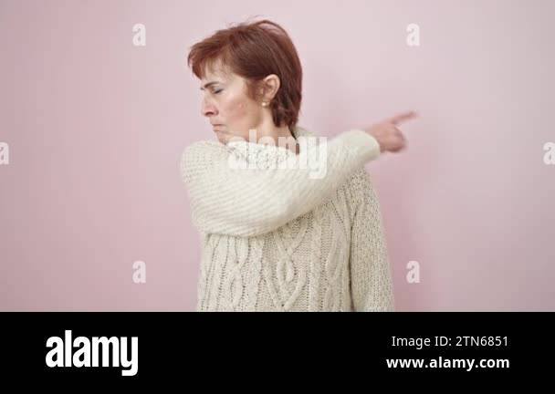 Angry mature woman pointing Stock Videos & Footage - HD and 4K Video ...
