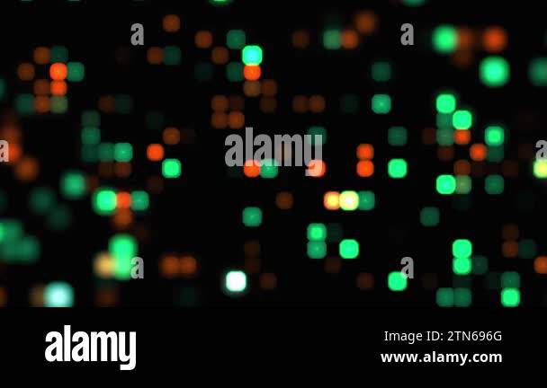 Animated background of colored squares. Abstract Technology Digital ...