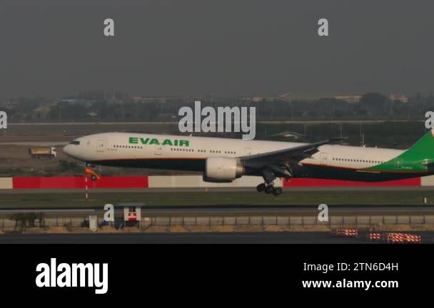 BANGKOK, THAILAND - MARCH 01, 2023: Boeing 777, B-16737 of EVA Air ...