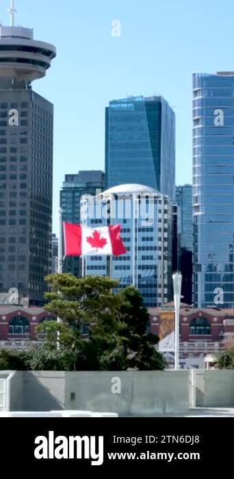 Canada Place and commercial buildings in downtown Vancouver port and ...