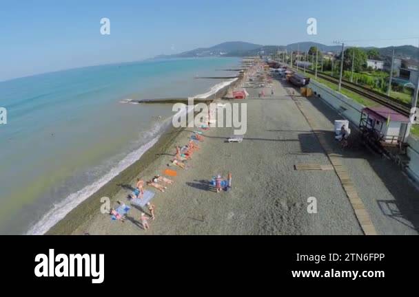 Vacationists at beach Stock Videos & Footage - HD and 4K Video Clips ...