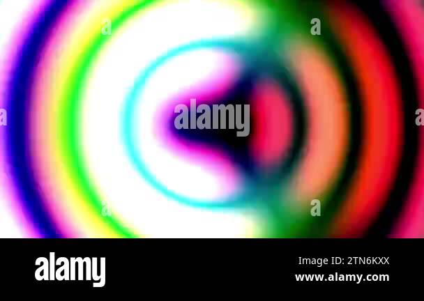 Fast motion circular radar texture moire animation. 2D pattern PC ...